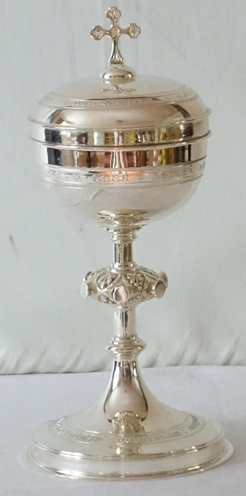 Ref 8457. French Silver Ciborium.